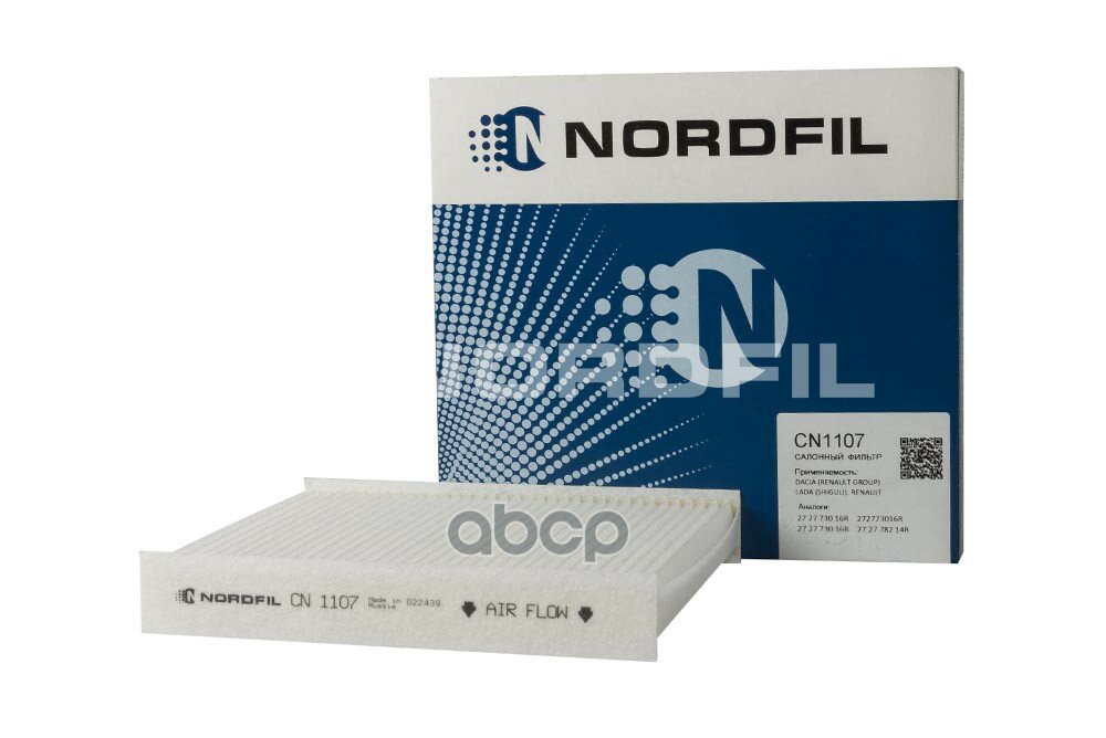 Фильтр салона LADA Vesta Cross Vesta SW Vesta SW Cross X-RAY / RENAULT Alpine A 110 II Arkana A NORDFIL арт. cn1107