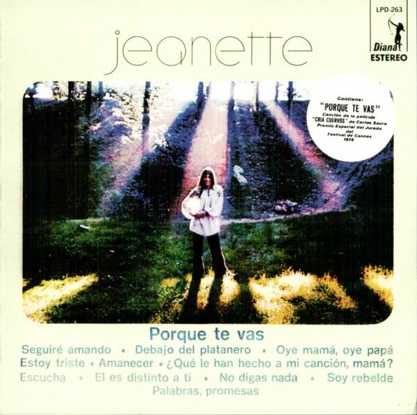 Jeanette - Porque te vas, 1976, 4-page, CD-Аудио