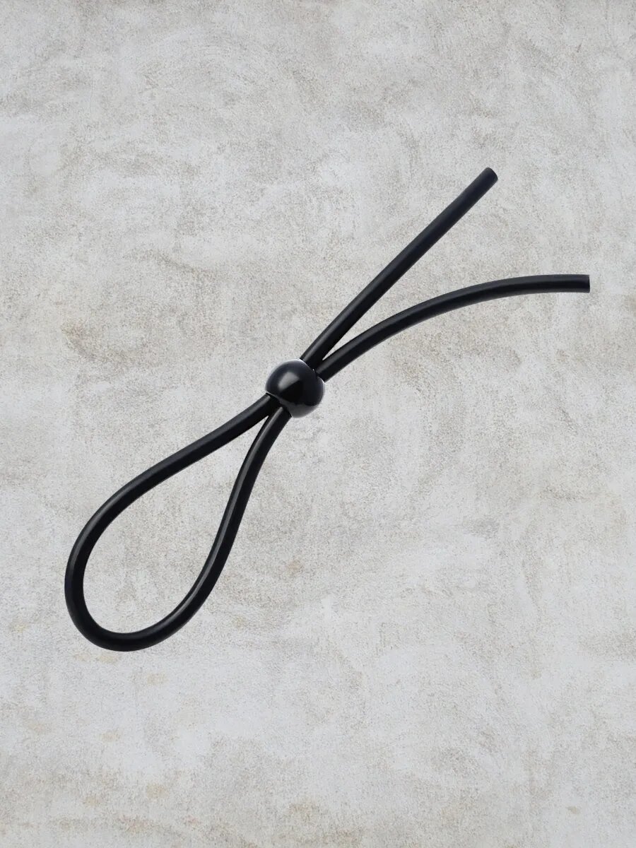 Эрекционное лассо с одной утяжкой