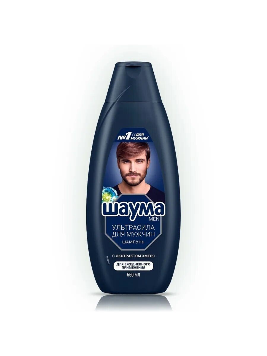 Шампунь Шаума Men Ultra сила для всех типов волос 650 мл