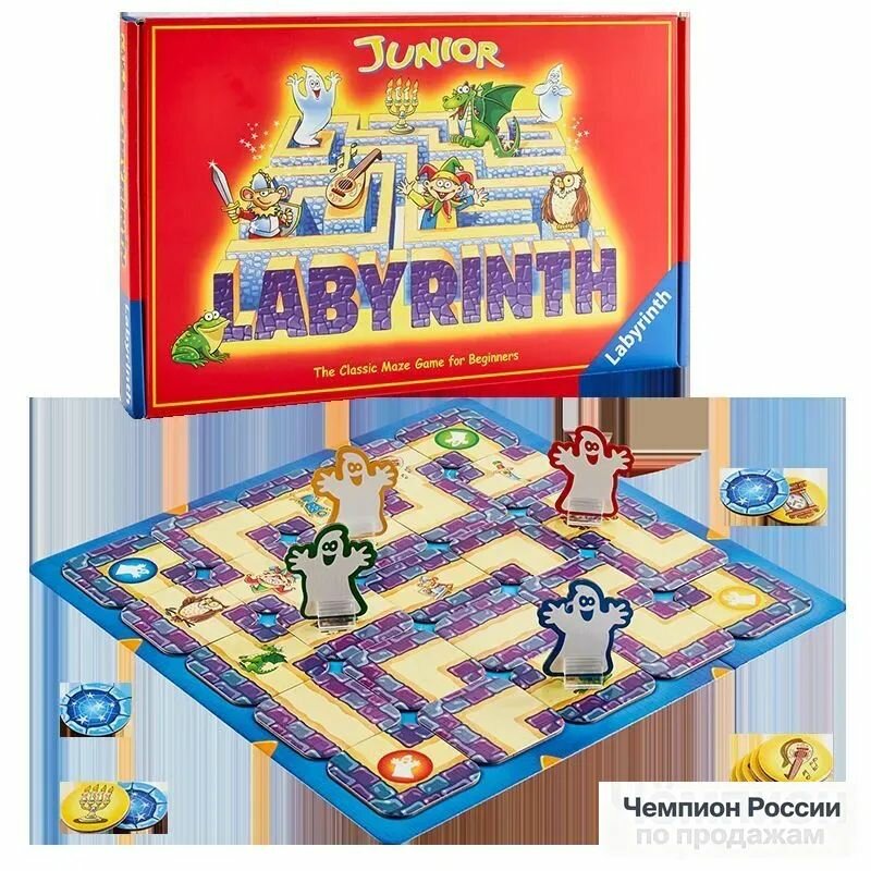 LABYRINTH Junior Настольная игра "Сумасшедший лабиринт"