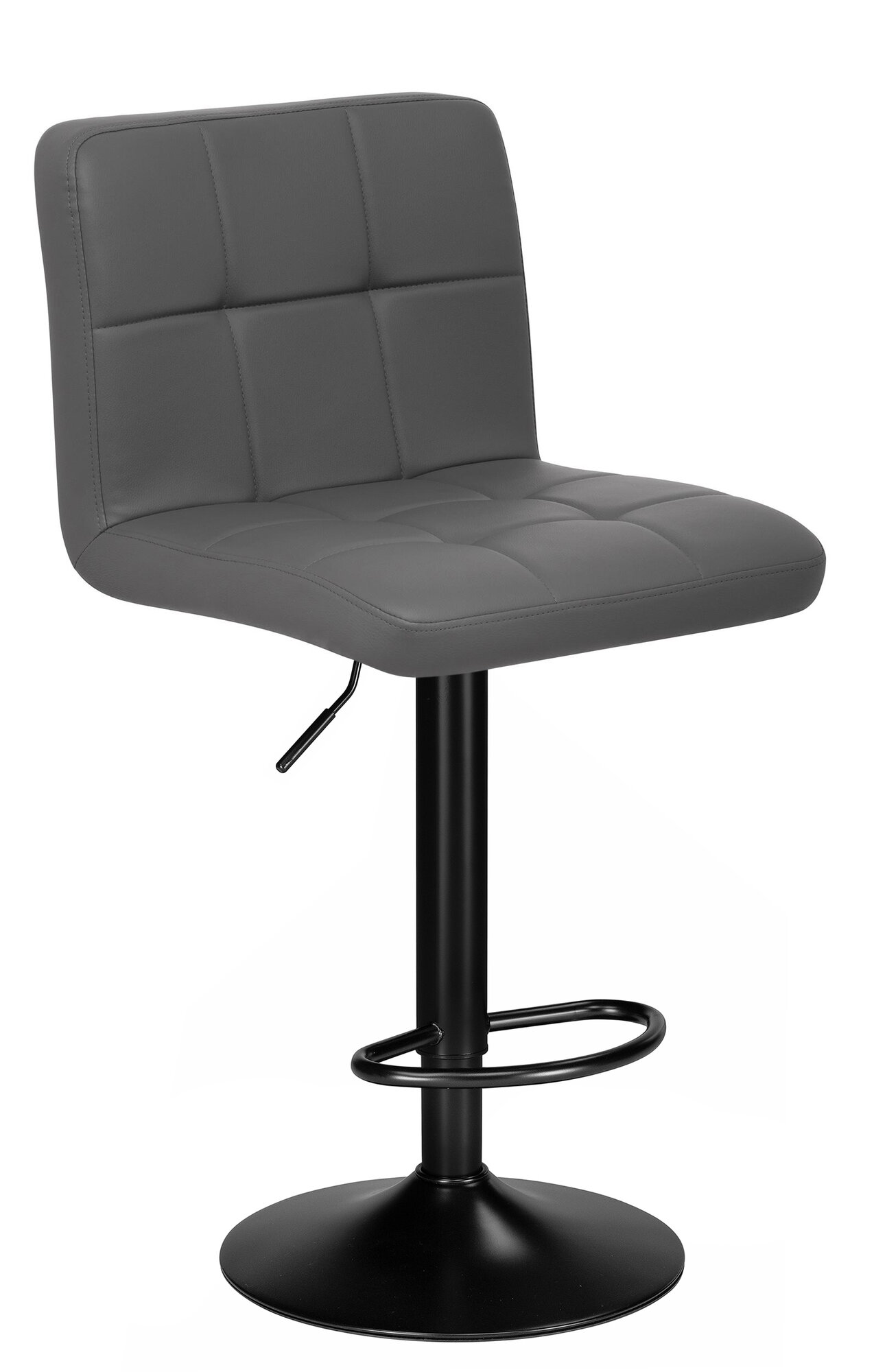 Барный стул Лайфмебель Paskal серый / черный