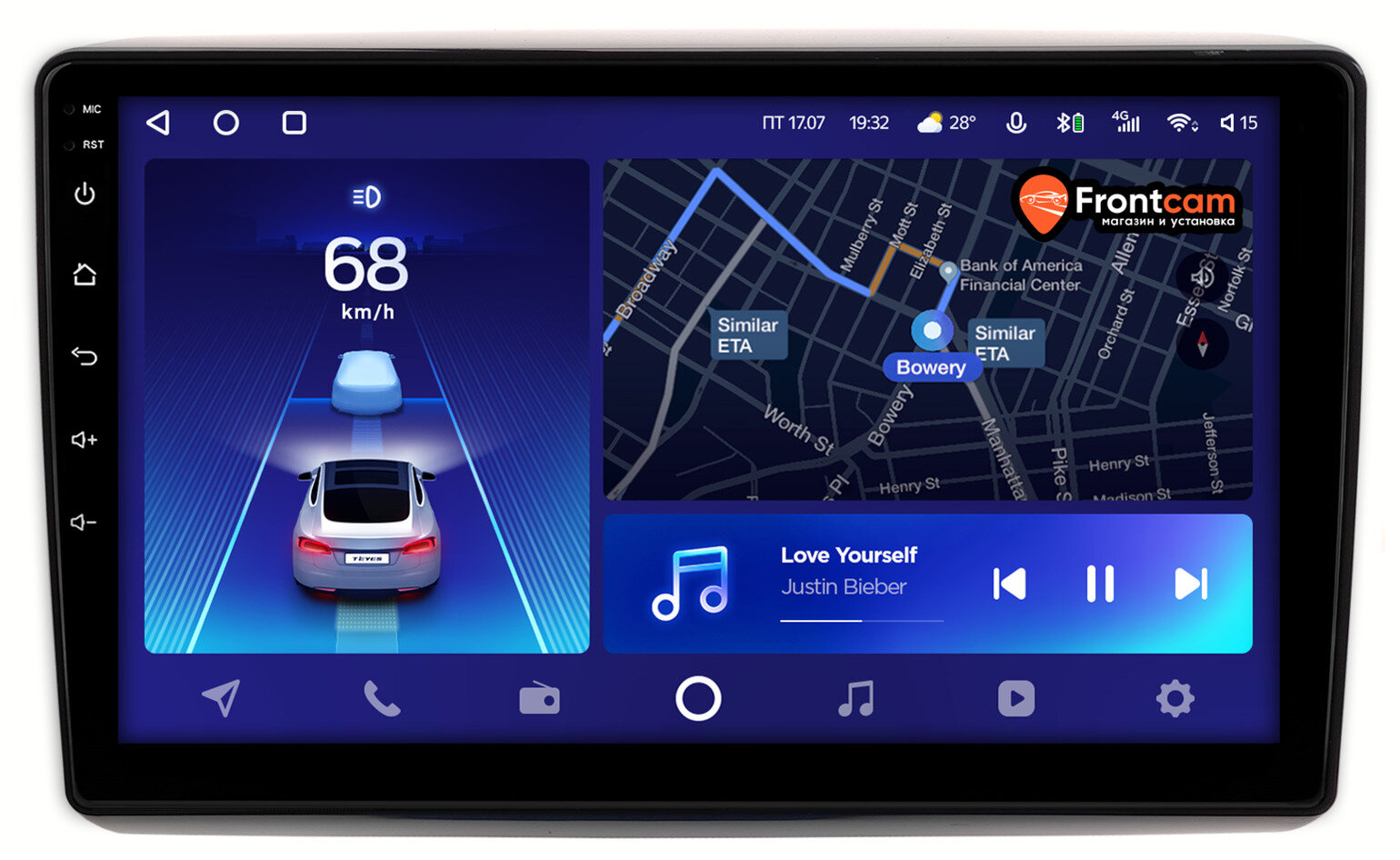 Штатная магнитола Citroen Jumper 2006-2023 (авто с оригинальной магнитолой) Teyes CC2 PLUS 6/128 9" RM-9-1432 Android 10 (4G-SIM, DSP, QLed)