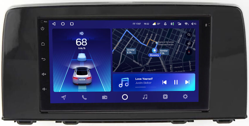 Штатная магнитола Honda CR-V 5 2016-2024, Breeze 2019-2022 Teyes CC2 PLUS 4/64 7" RP-11-766-279 Android 10 (4G-SIM, DSP)