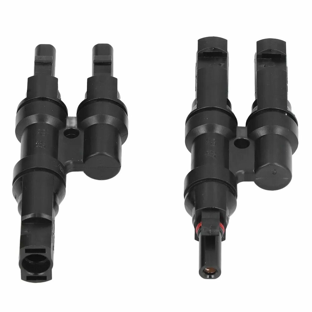 T-образный коннектор MC4Y для солнечных панелей, тройник для фотоэлектрических систем, разветвитель кабеля MC4