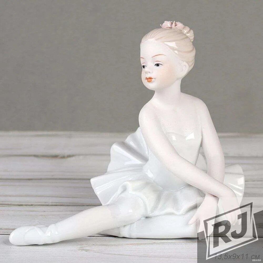 Юнит Статуэтка Балерина Разноцветный высота 11 см, длина 13.5 см