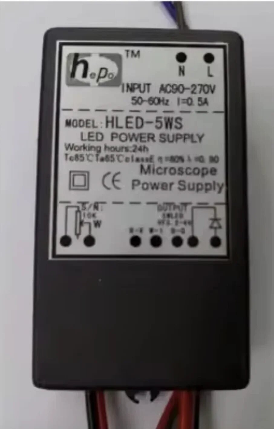 Лампы для микроскопа Kurt.Lin HLED-5W HLED-5W1 HLED-5WS 5W HLED-5WS