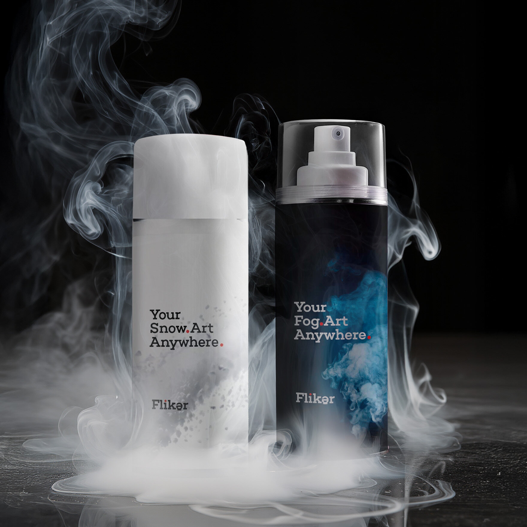 Набор Декоративный Снег и Туман для фото Fliker.Art