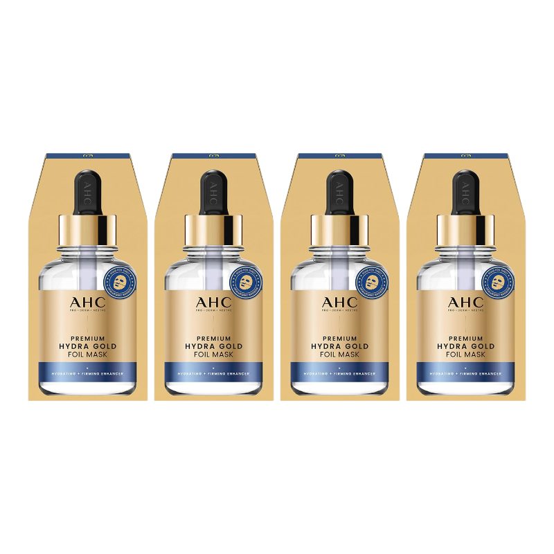 Маска для лица женская AHC Gold Foil Steam Tissue Mask, 20 шт.