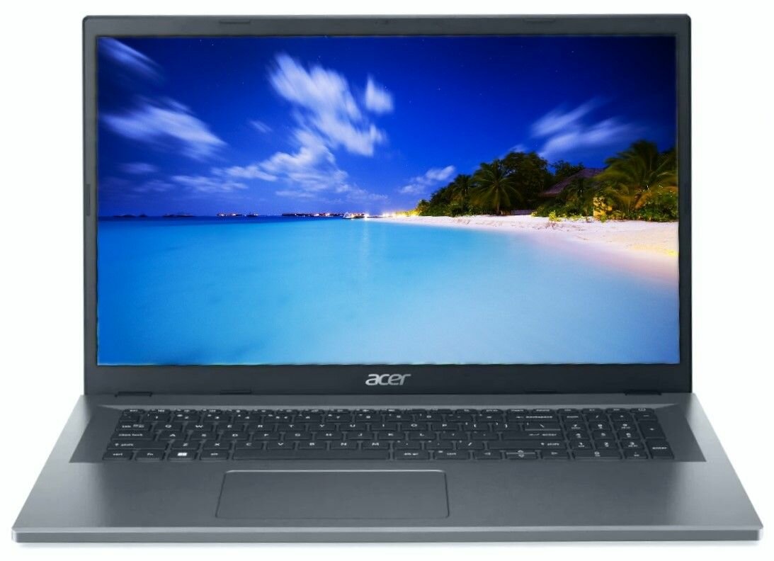 Ноутбук Acer Intel N-Series 3,4ГГц 4 ядер. 17,3' 1920x1080 Intel UHD Graphics Xe 24EUs Windows 11 Pro Русская раскладка