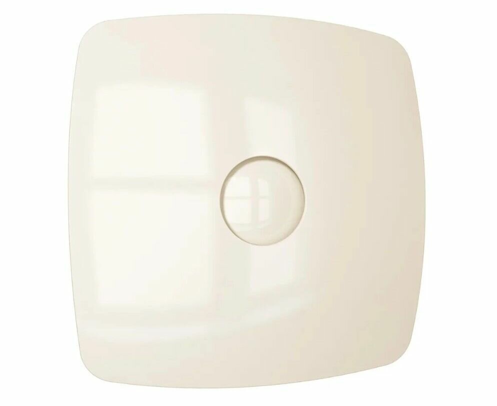 Вентилятор накладной DICITI RIO-5C-Ivory, D125 мм обр. клапан