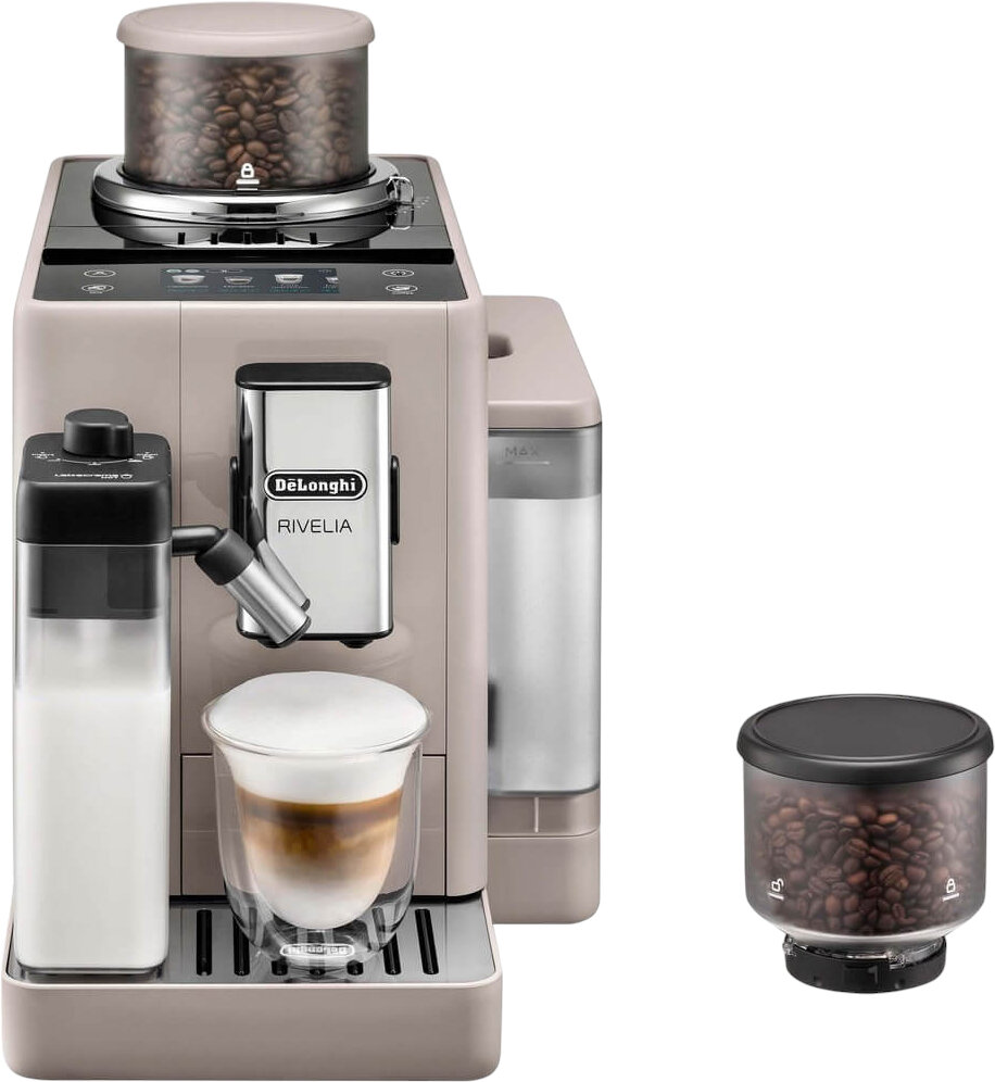 Кофемашина Delonghi EXAM440.55. BG бежевый, 1450Вт, 19Бар, автоматический капучинатор