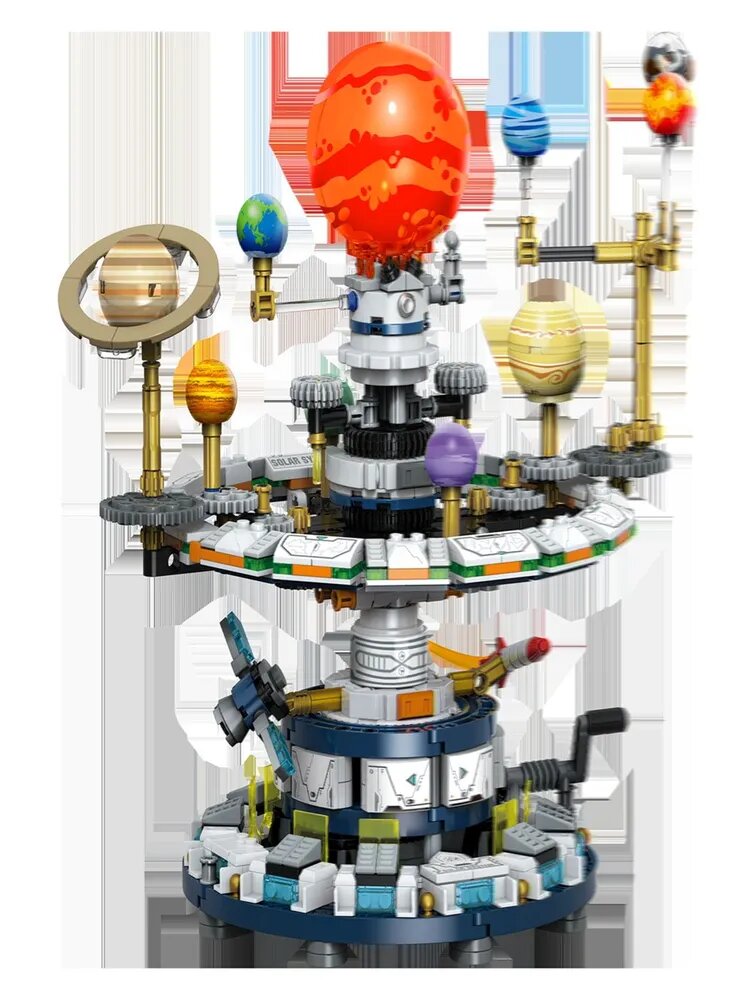 Конструктор Солнечная система с орбитами: Земля, Луна (Орбитальный конструктор)