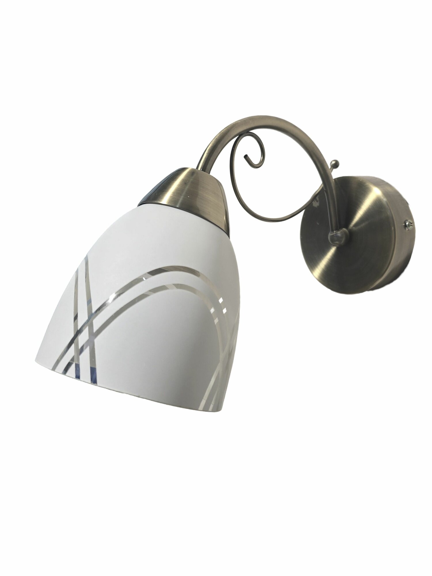 Бра, Настенный светильник, CC11869/1, Цвет- бронза, Е27