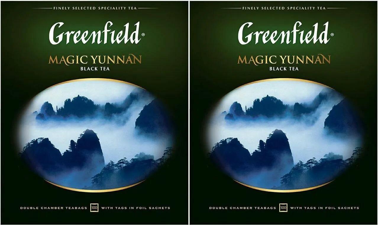 Набор Greenfield Magic Yunnan 100 пак. Х 2 шт