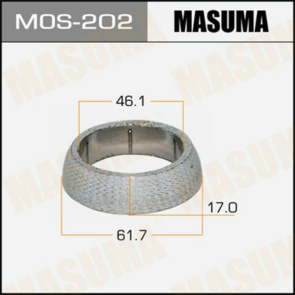 Кольцо глушителя MASUMA MOS-202 46.1x61.7 Universal