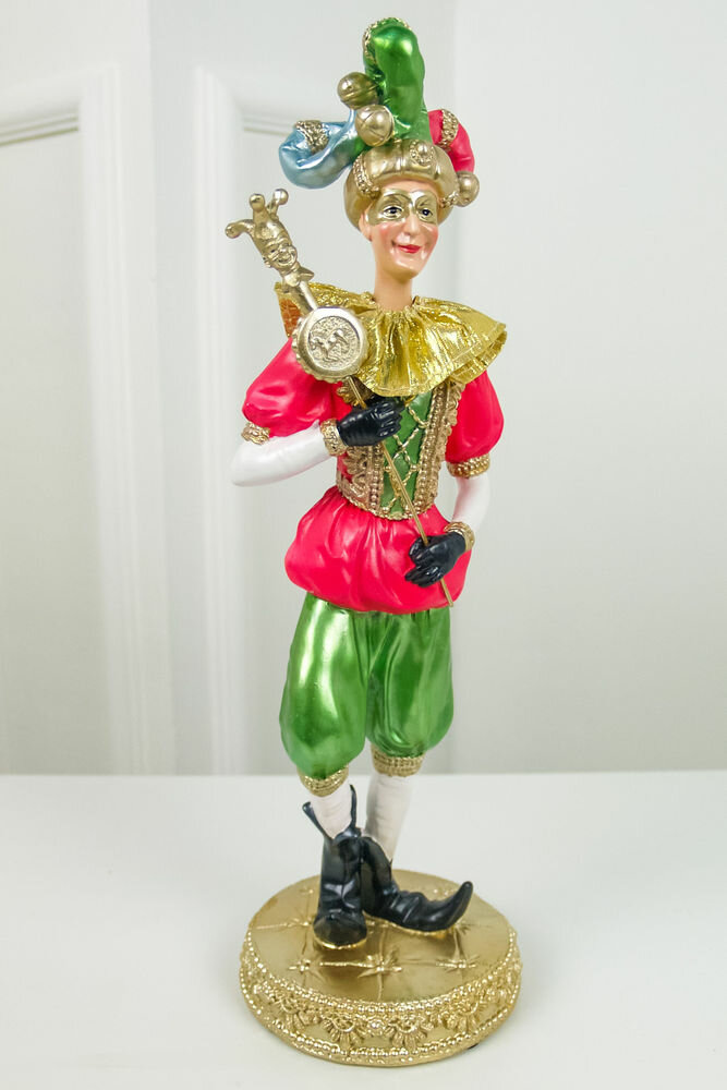 Декоративная фигура ШУТ бьяджо, полистоун, 39 см, EDG 685670-75-1