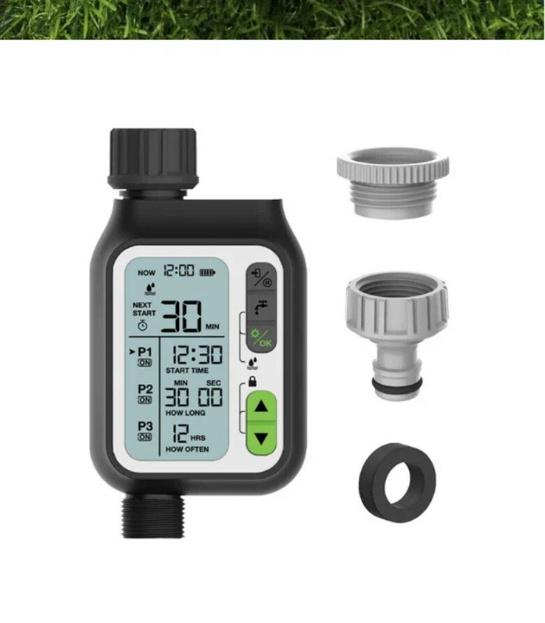 Таймер полива MyPads, электронный, для теплицы, автополив, 3 программы