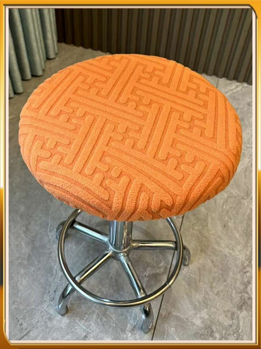 Круглый чехол для стула, подходит круглых стульев диаметром 30-36 см