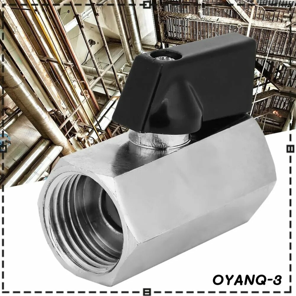 1/2 Мини шаровой вентиль, стойкий к высоким температурам, для бытового использования