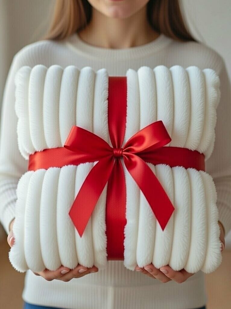 Плед 150х200 на 23 февраля сыну и внуку или на 8 марта дочке и внучке пушистый плюшевый искусственный мех