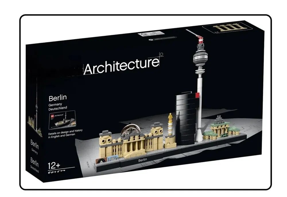 Конструктор Архитектура Берлин (совместим с лего Architecture 21027)