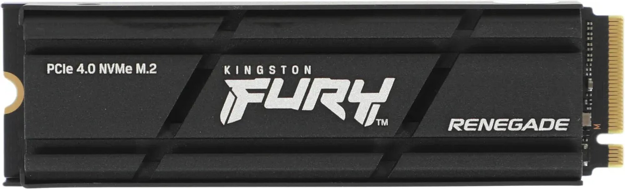 Жесткий диск SSD M.2 1Tb Kingston FURY Renegade, 7300/6000MBs, 900000 IOPS, TLC 3D NAND, PCI-E4.0x4 (SFYRSK/1000G)