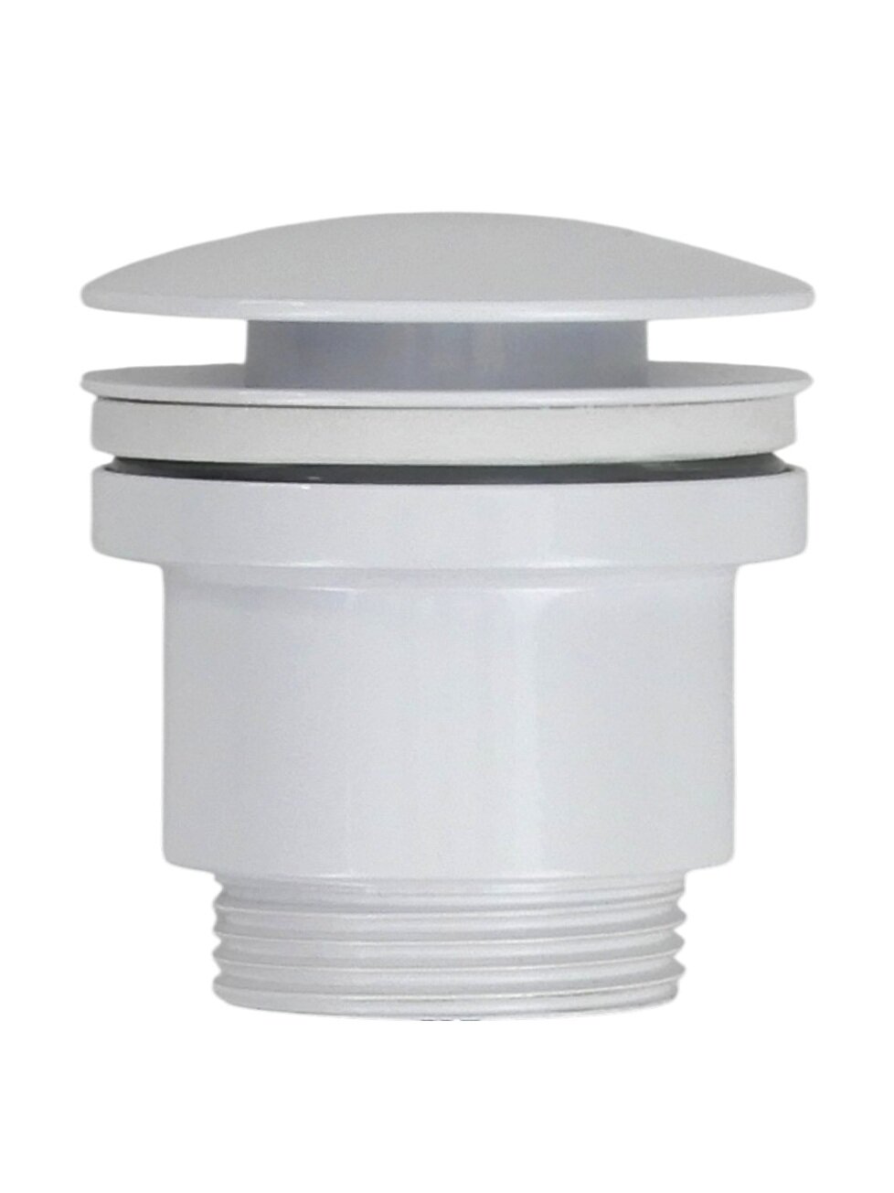 Донный клапан для раковины Aicity К0358 универсальный, белый