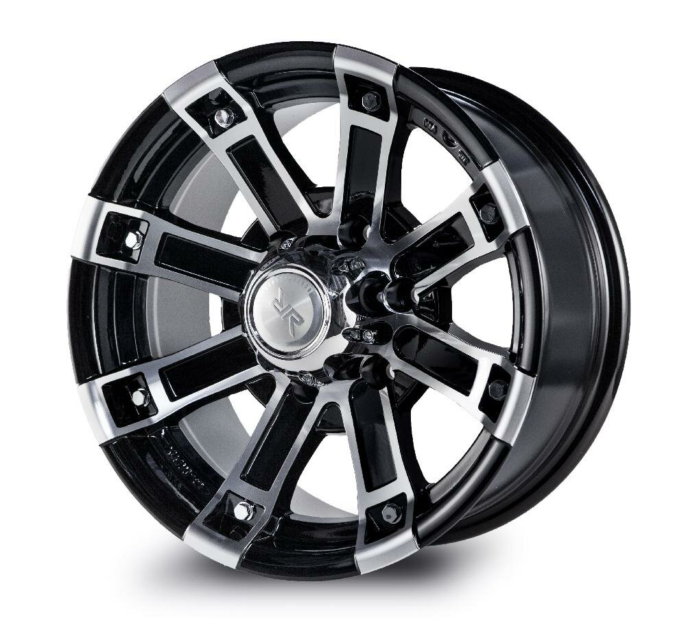 Диск автомобильный литой Race Ready Technology CSS2516 16x7.5 5x139.7 et-10 dia110.5 Чёрный глянцевый с проточкой
