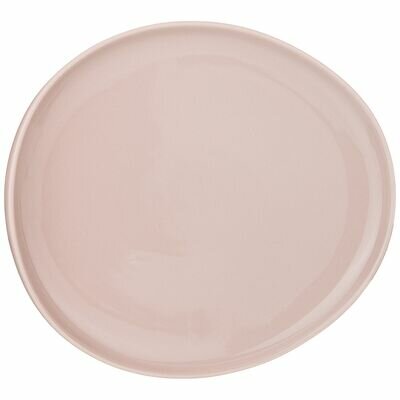 Тарелка обеденная Bronco fusion 27х25см, пудровая