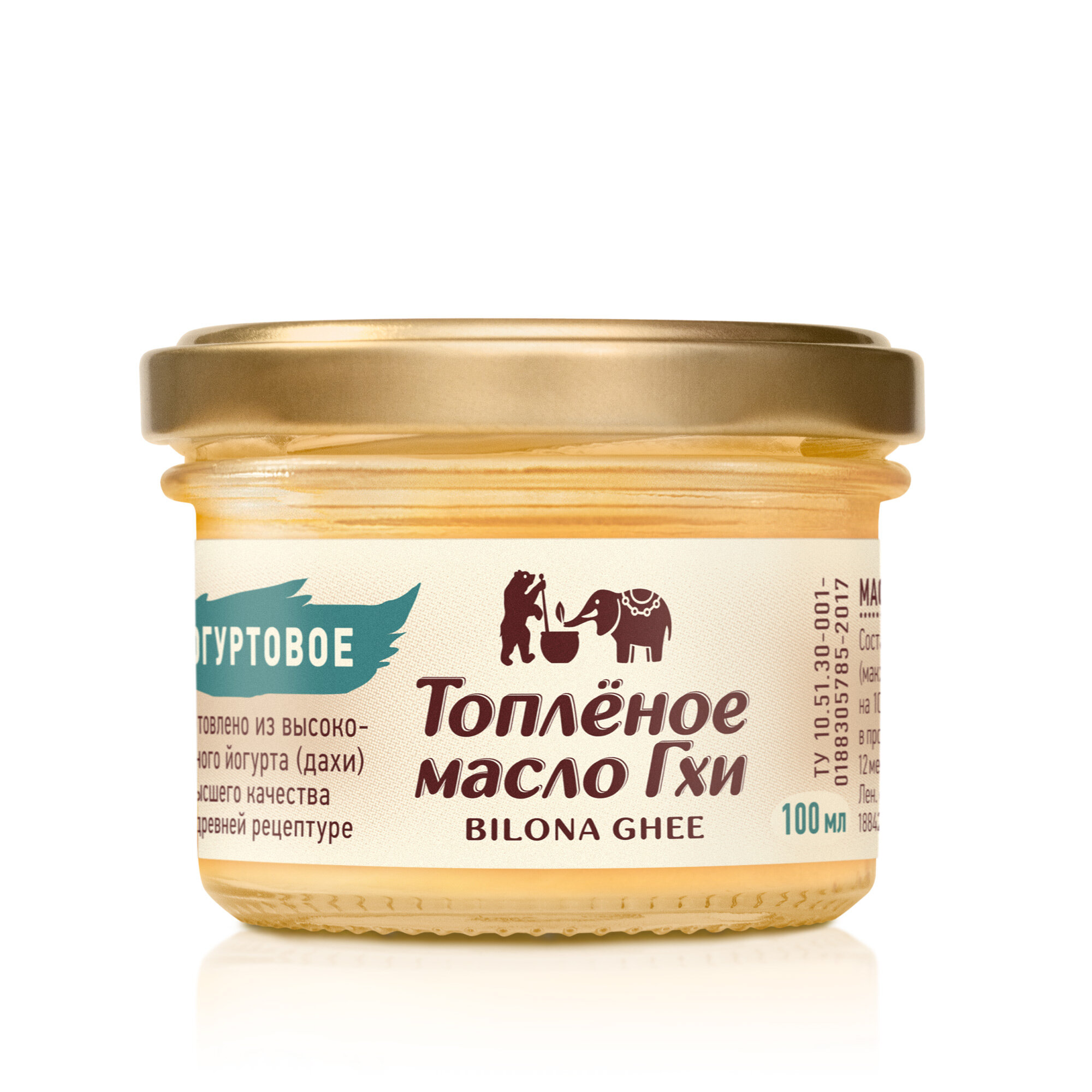 Медведь & Слон масло Йогуртовое, 100 мл