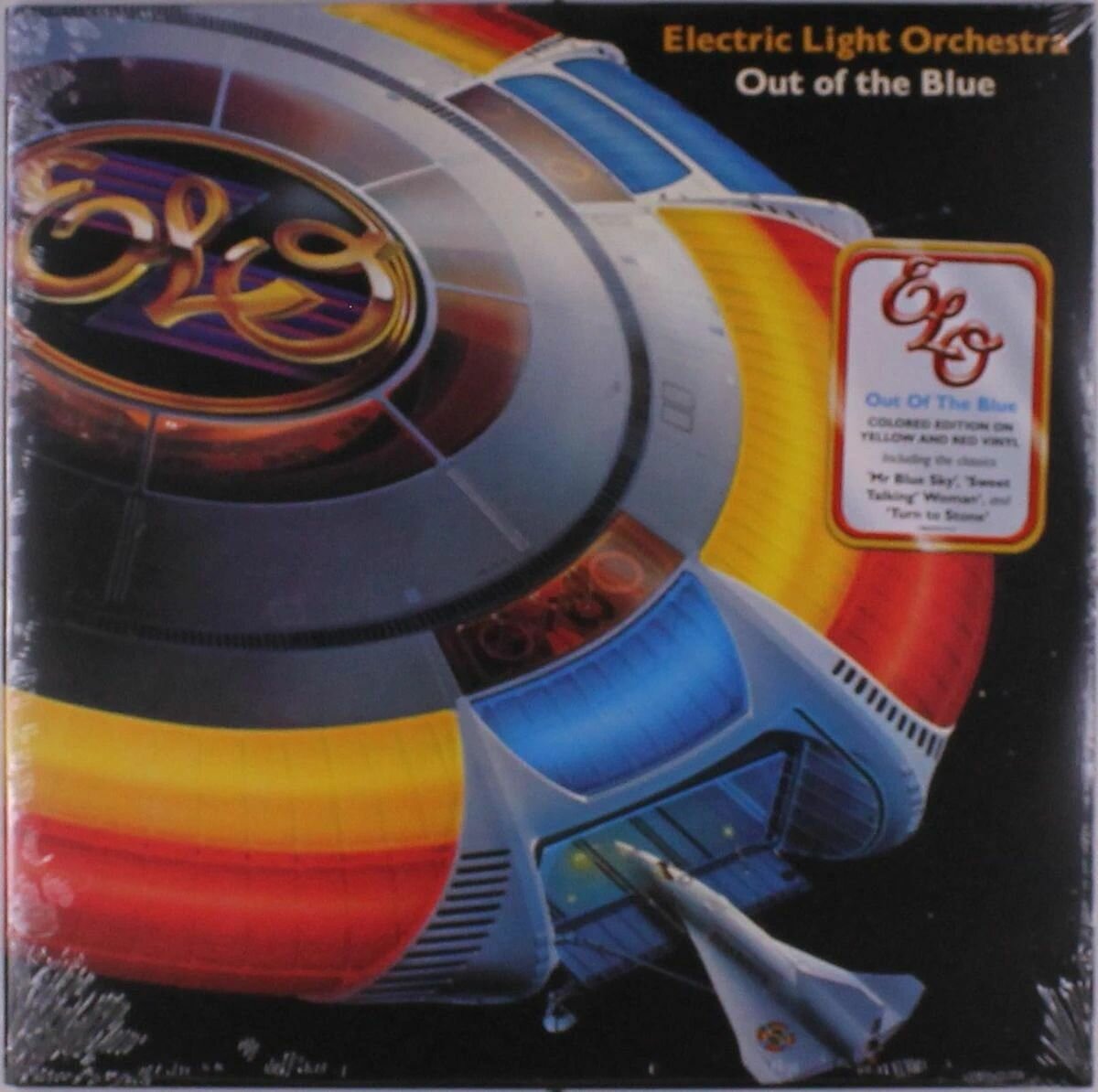 Electric Light Orchestra - Out Of The Blue (coloured) (2LP) 2025, Epic, Red & Yellow, Gatefold, Limited Edition, Фирменная виниловая пластинка
