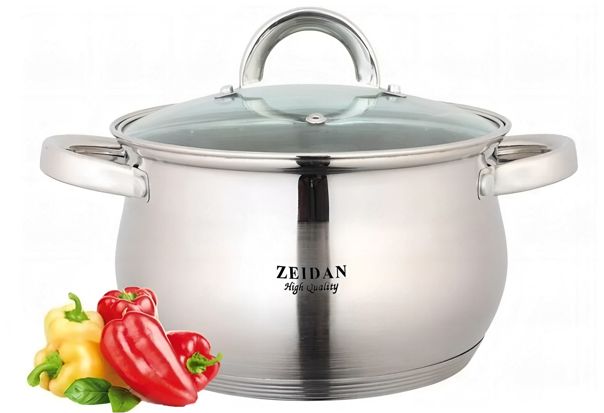 Посуда ZEIDAN Z-50237 2.1л, 16 см, нержавеющая сталь, серебристый