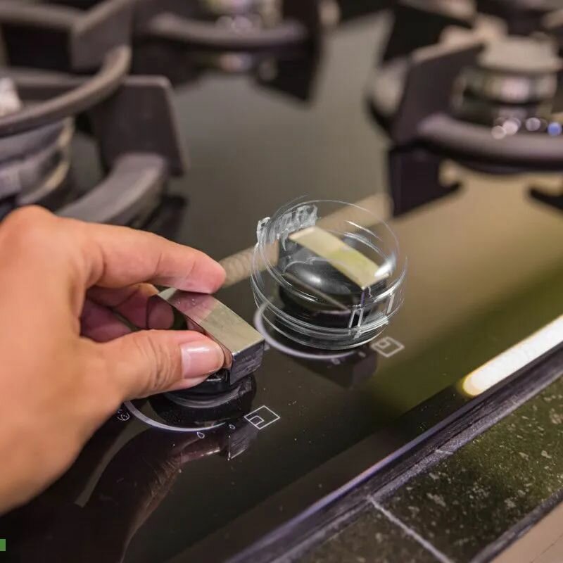 Крышка для ручки электрической духовки, для защиты детей, блокировка от детей, 2 шт.