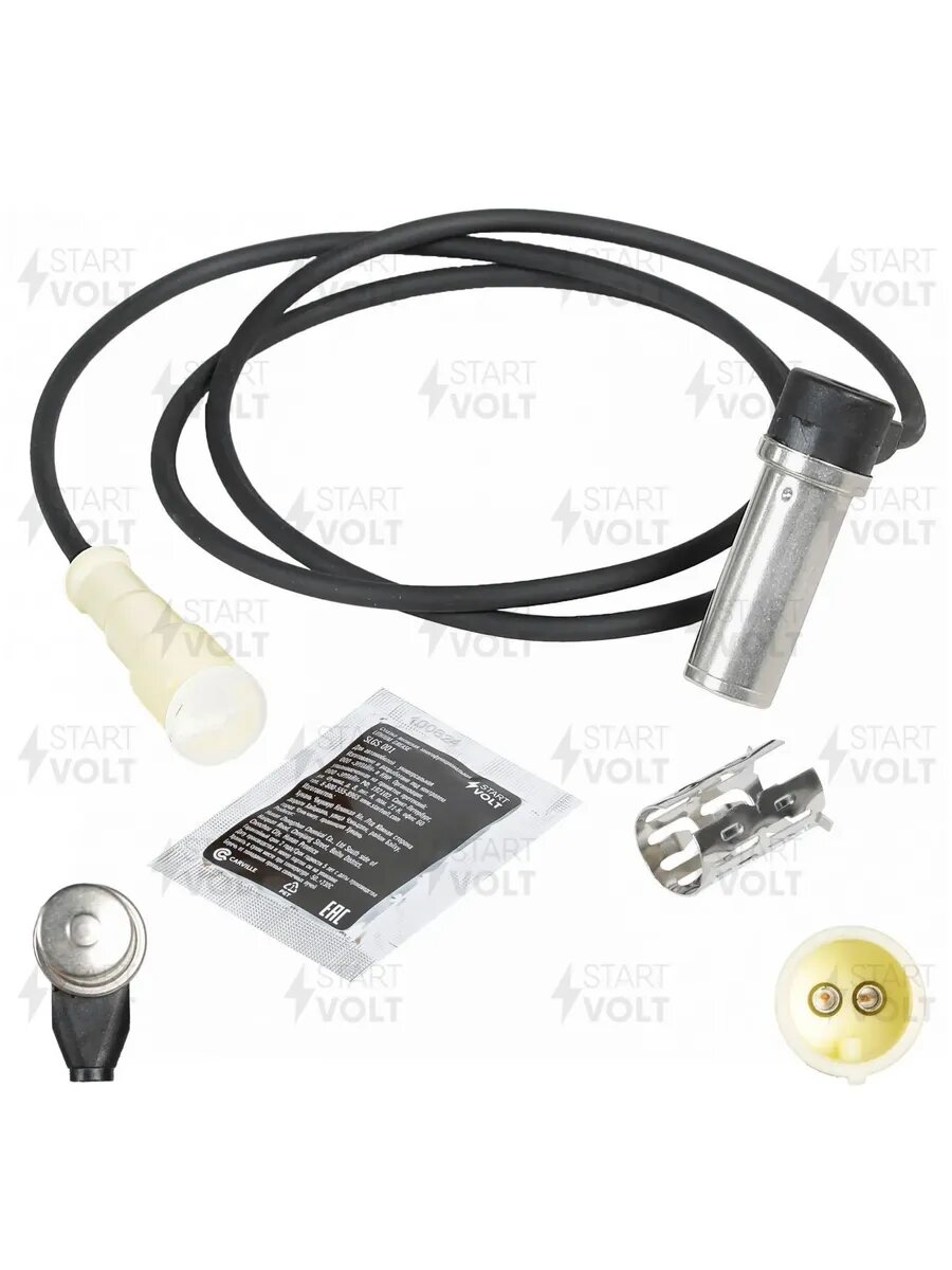 Датчик ABS для А/М ГАЗ 3307-3309/33104 (валдай) угловой 1000