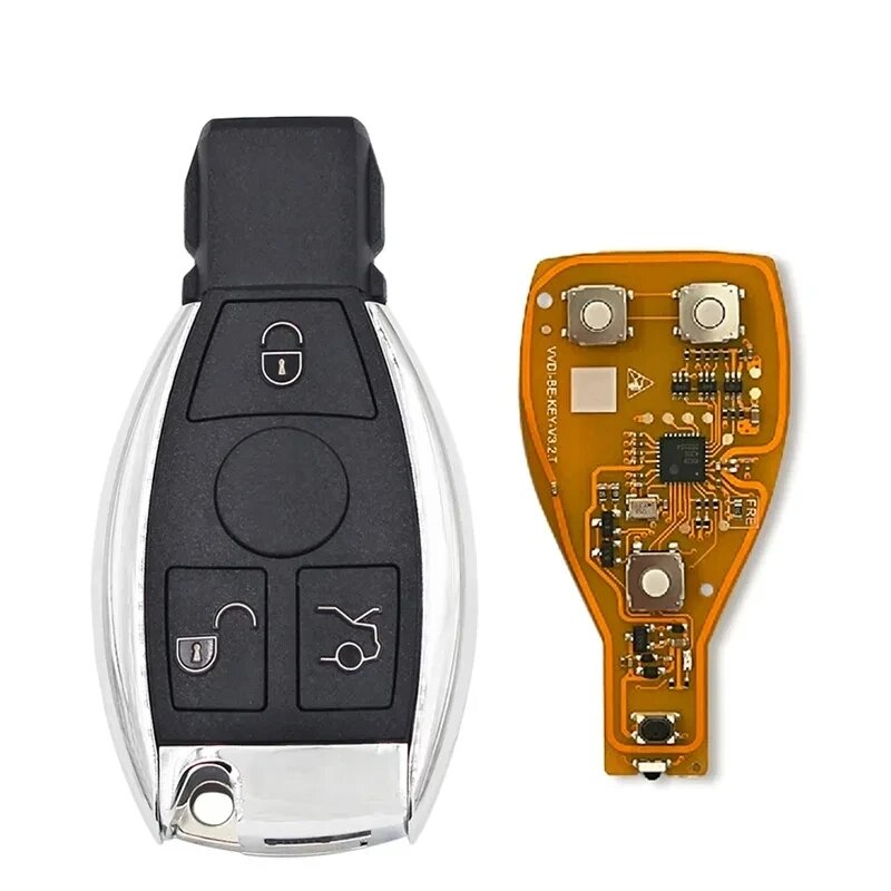 3 Button Remote No Token PCB для Mercedes — фото 1