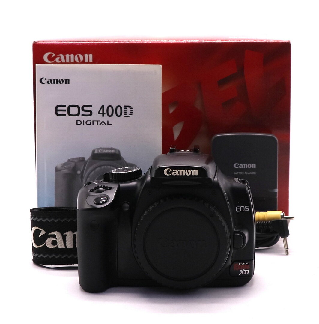 Canon EOS Rebel XTi (400D) body в упаковке