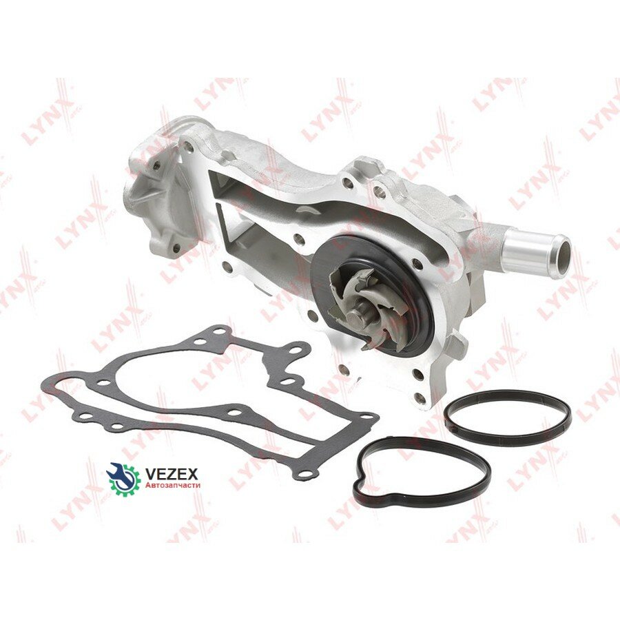 LYNXAUTO CW0231 Насос водяной Chevrolet Aveo (T300) 11- / Chevrolet Cruze 09- / Orlando (J309) 11- / Opel Astra J 09-15 / Corsa D/E 06- / Mokka 12- 1.2-1.4