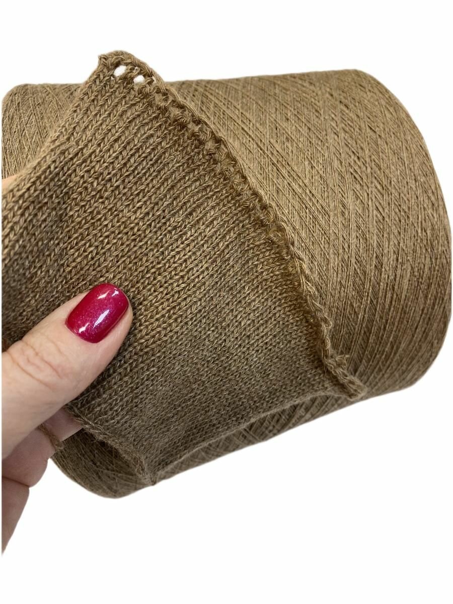 Пряжа на бобине (Италия) 15% шелк 10% кашемир 75% меринос 100г-2700м 50 г