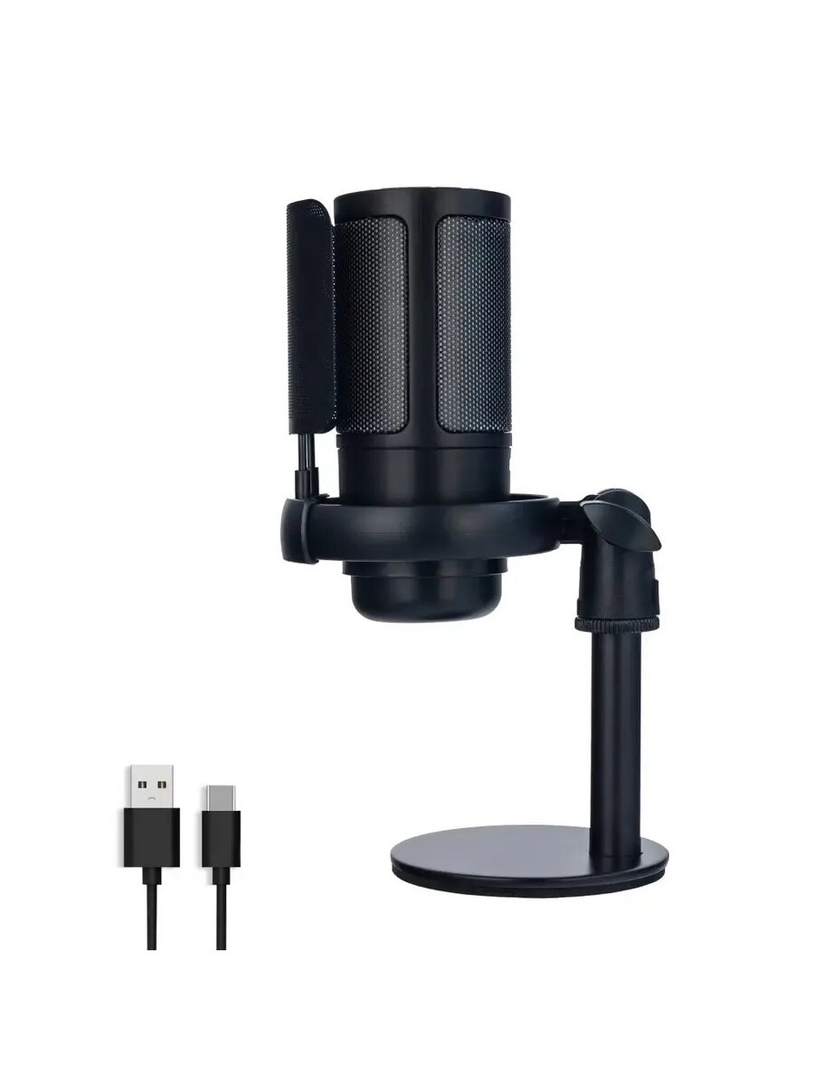 Игровой микрофон с подсветкой и RGB подсветкой