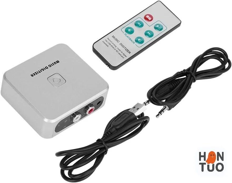 Аудиозахватывающий рекордер, аудиозахватывающее устройство 128Kbps, музыкальный дигитайзер, CD- с 3.5 мм и линейным входом, поддерживает безопасную цифровую карту памяти и USB-флеш-накопитель