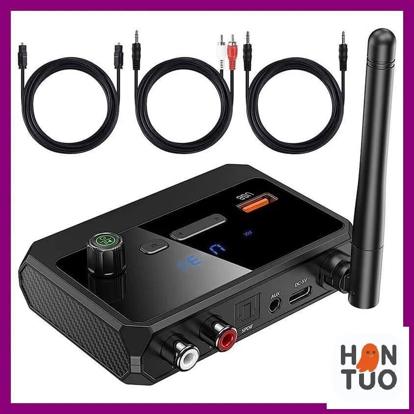 Адаптер Bluetooth для стереоресивера - ресивер 5.3, беспроводной аудиоадаптер домашней стереосистемы