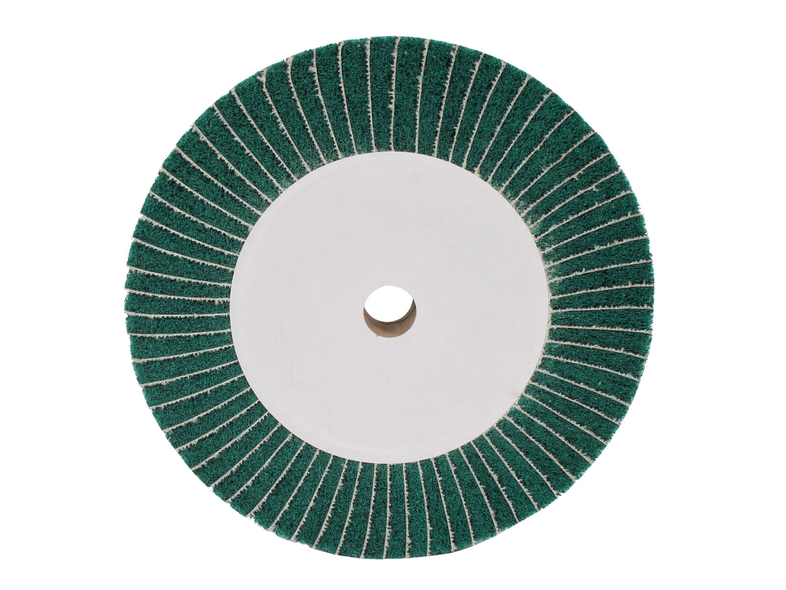 Круг скотч-брайт зеленый P180 P120 200x25x20мм комбинированный ANROKEY