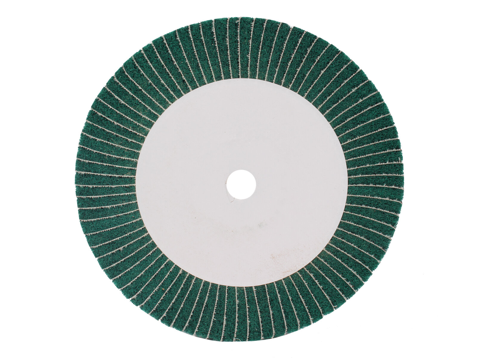 Круг скотч-брайт зеленый P180 P120 250x25x20мм комбинированный ANROKEY