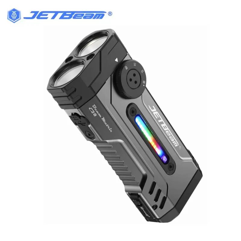 Jetbeam E28 EDC фонарь, Grey — фото 1