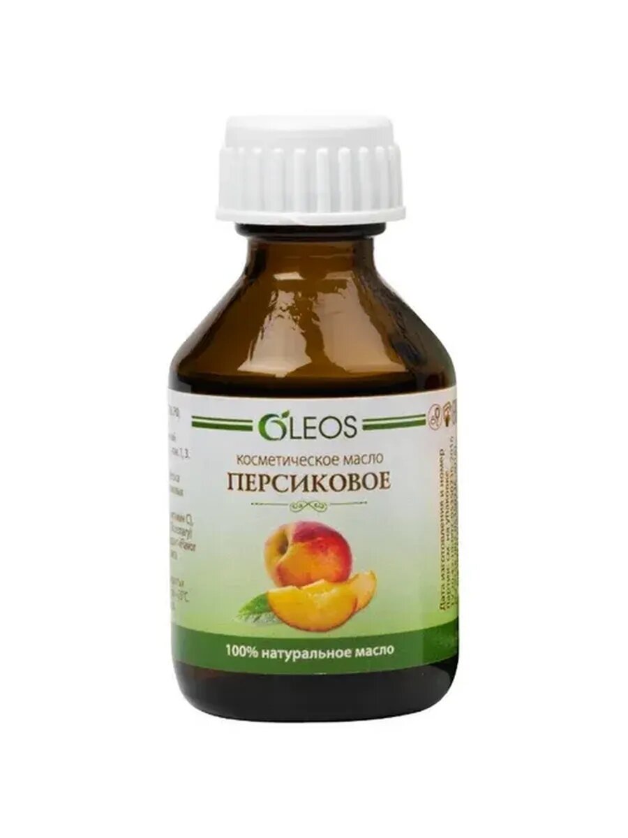 Oleos Персиковое масло, масло косметическое, 50 мл, 1шт.