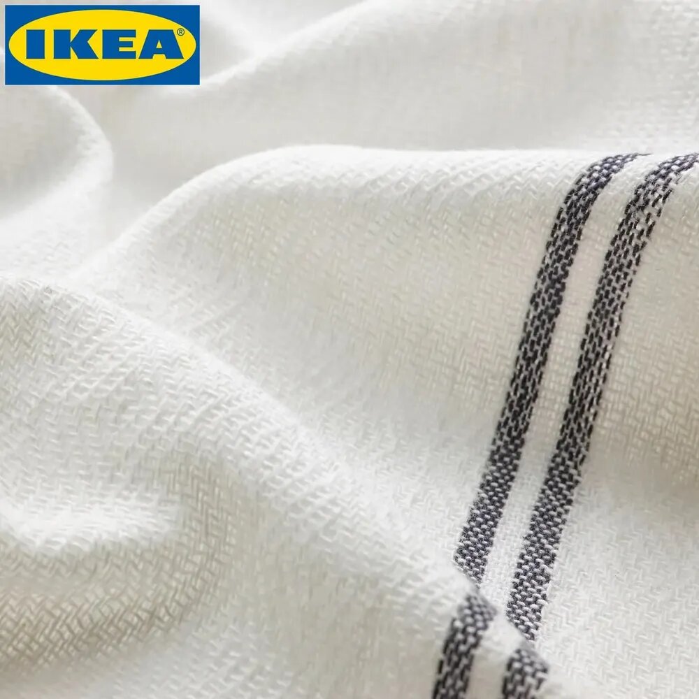IKEA Полотенце кухонное Кухонное полотенце, Льняная фактура, 45x60, 1шт