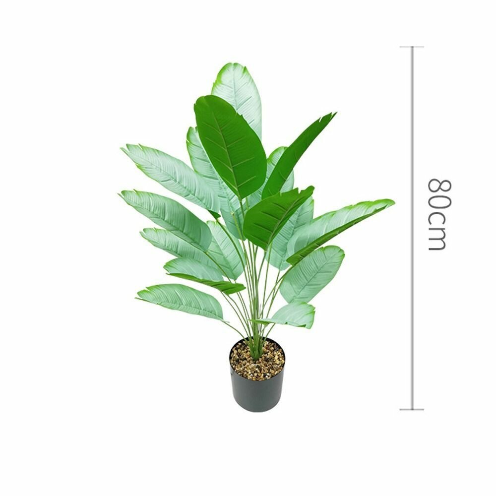 Поддельные пальмовые листья растений