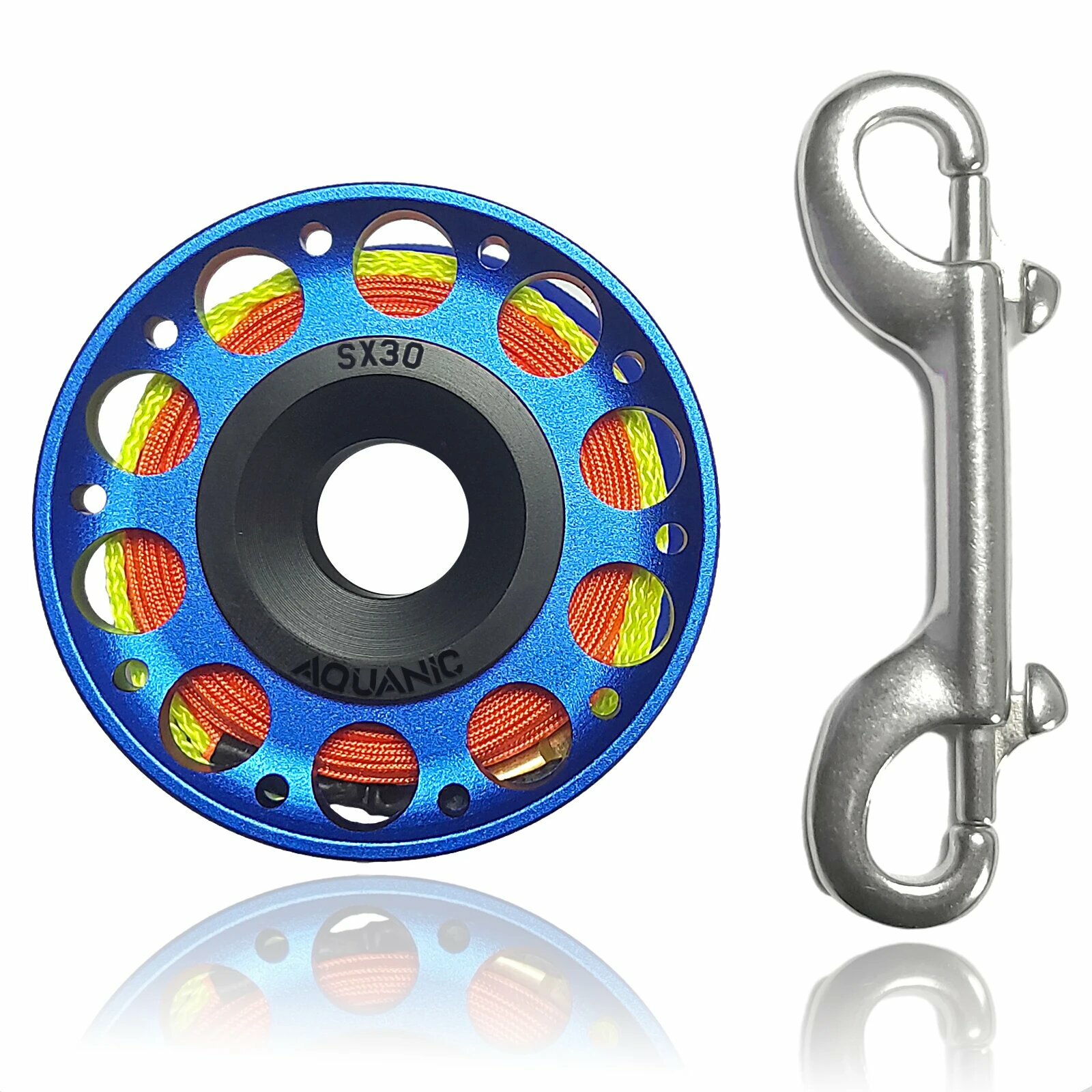 NITESCUBA буй для подводного плавания 1,2 м/1,5 м/1,8 м 30m blue spool