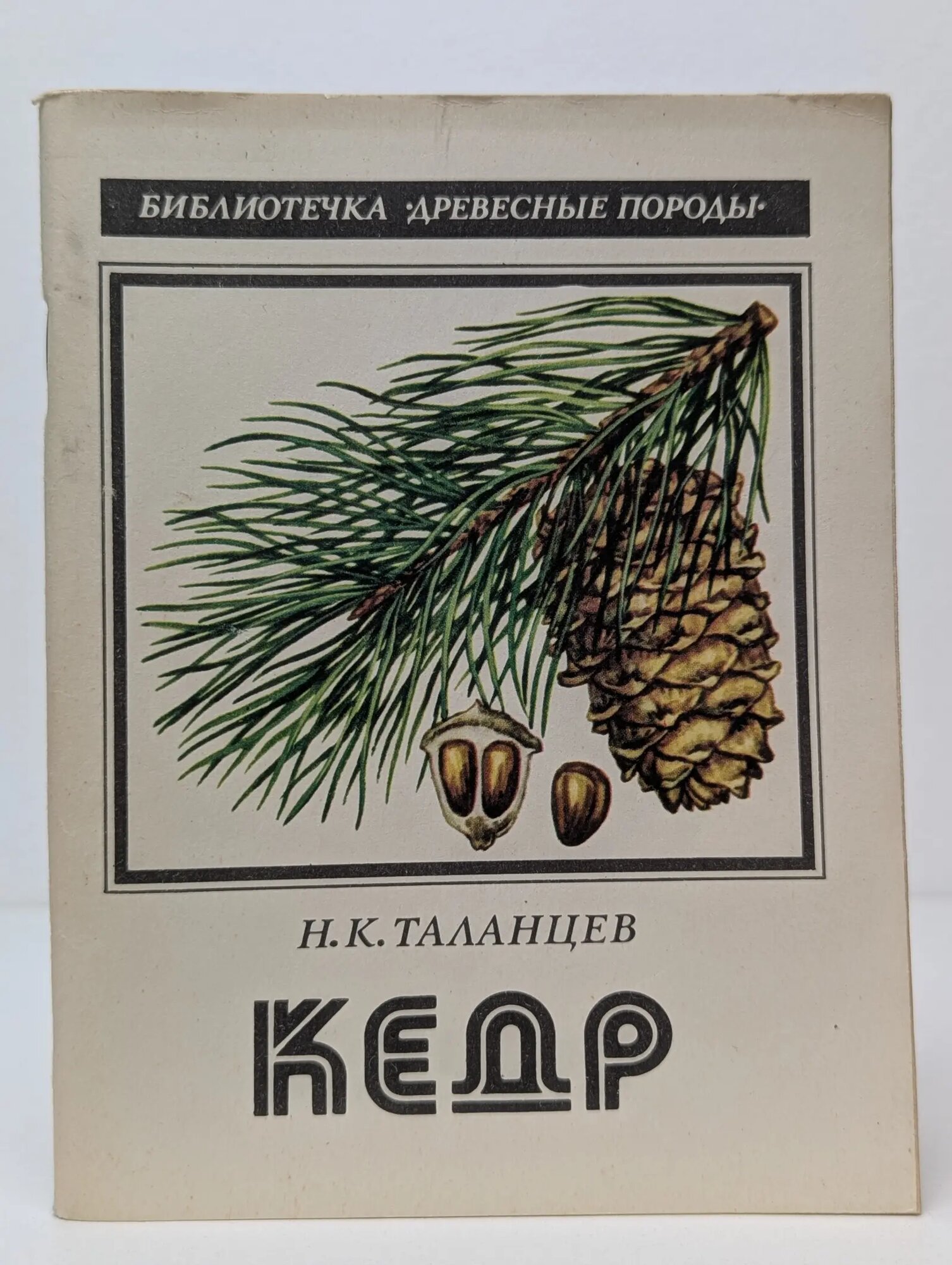 Библиотечка Древесные породы. Кедр Таланцев Н. К. 1980